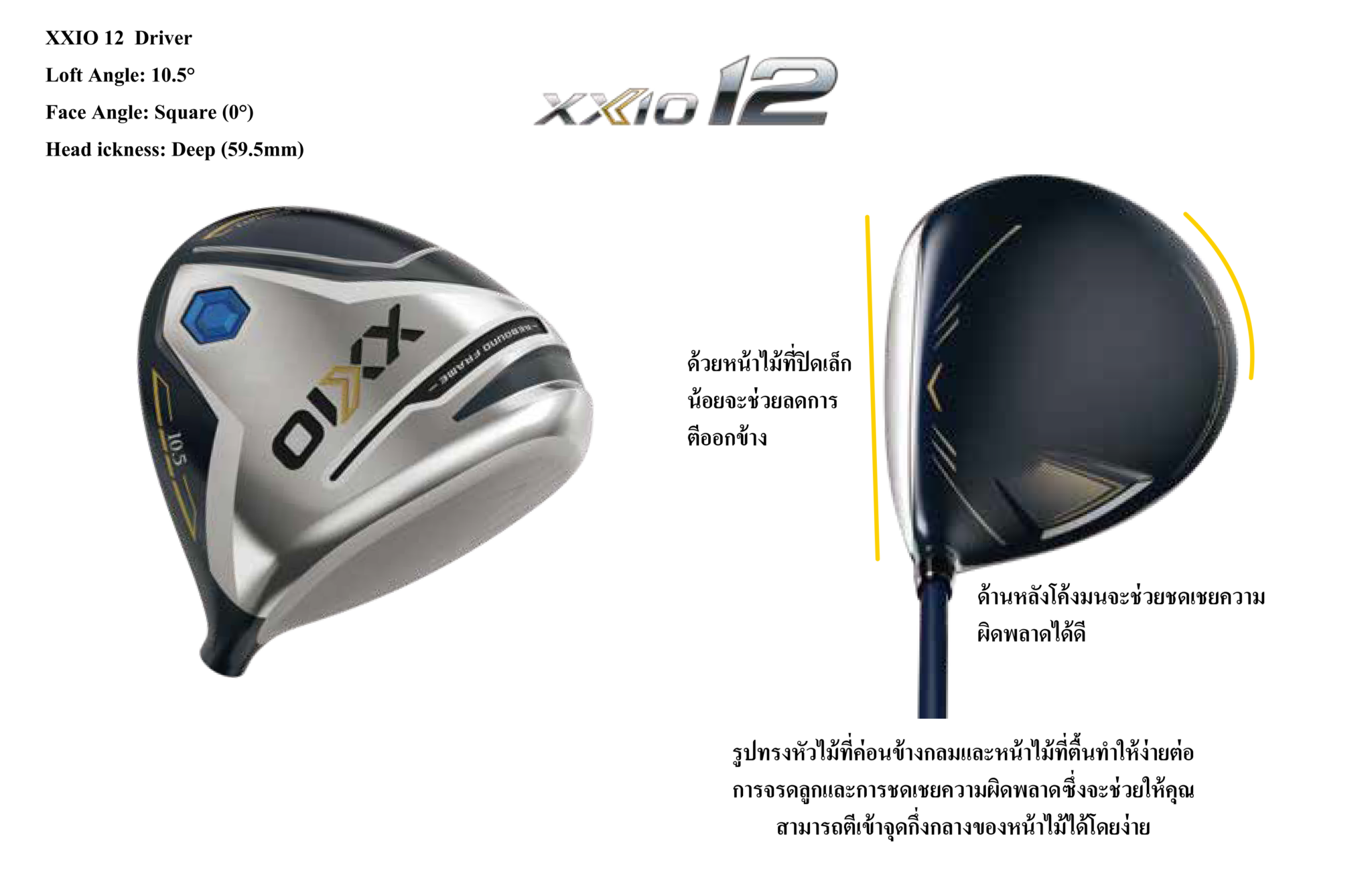 XXIO 12 DRIVER - Srixon Thailand